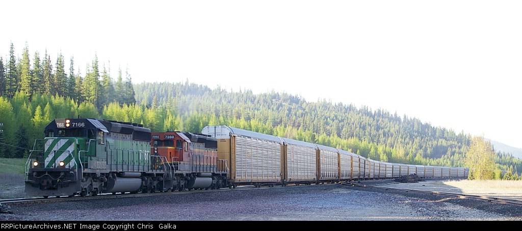 BNSF 7166W